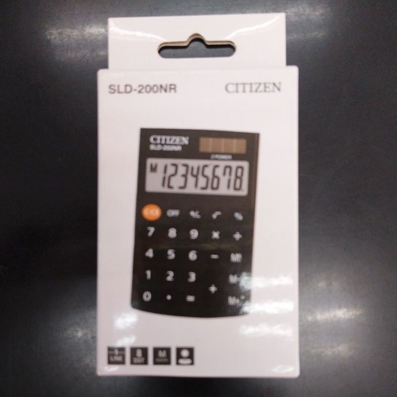 CITIZEN KALKULATOR SLD-200NR POCKET CALCULATOR ( ORIGINAL ) | Shopee Malaysia