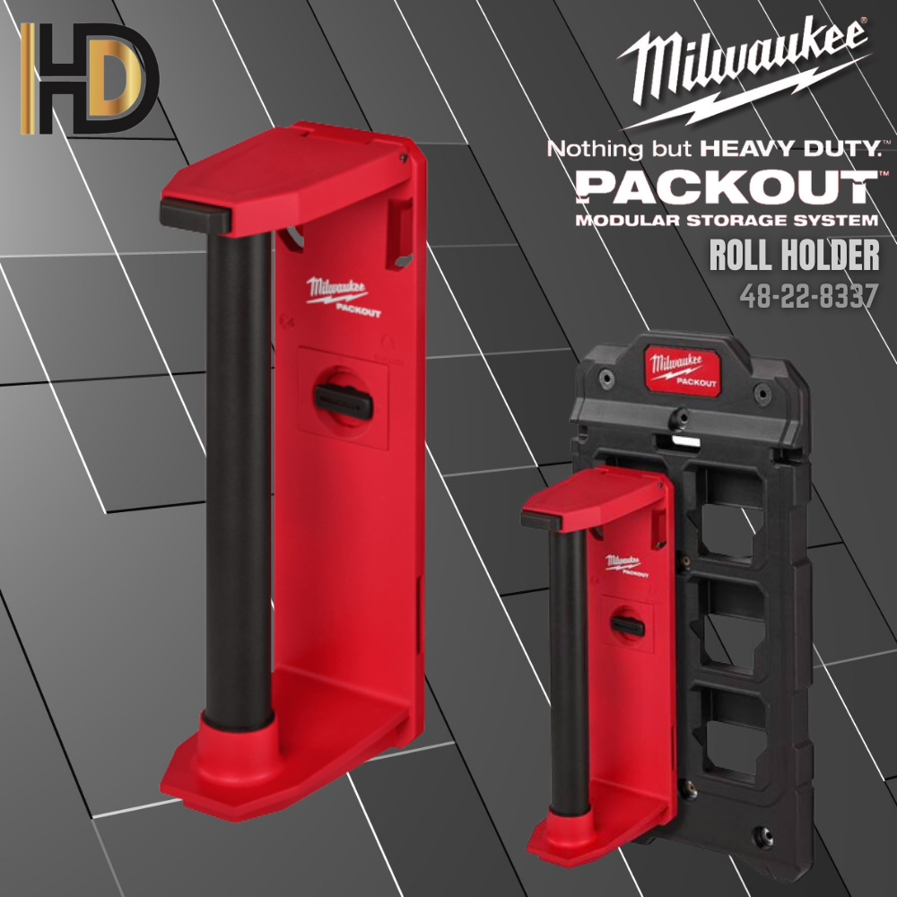 Milwaukee PACKOUT Roll Holder / Milwaukee PACKOUT Compact Roller Holder ...