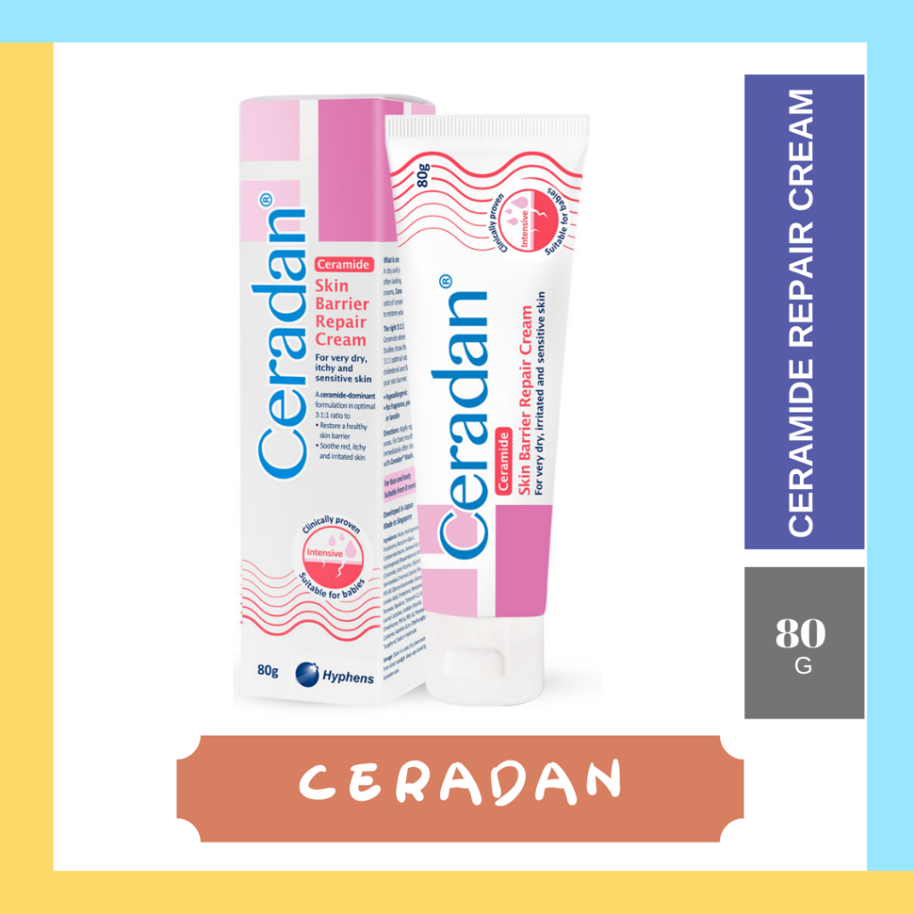 Ceradan Skin Barrier Repair Cream 80G | Shopee Malaysia