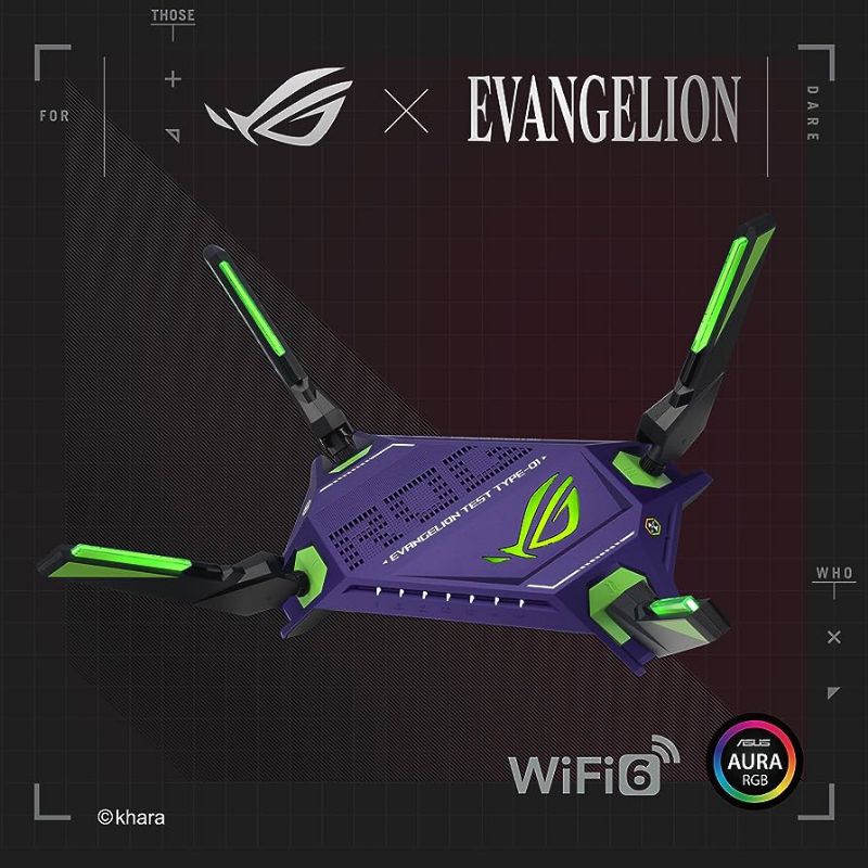 Asus ROG Rapture GT-AX6000 EVA Edition Router | Shopee Malaysia