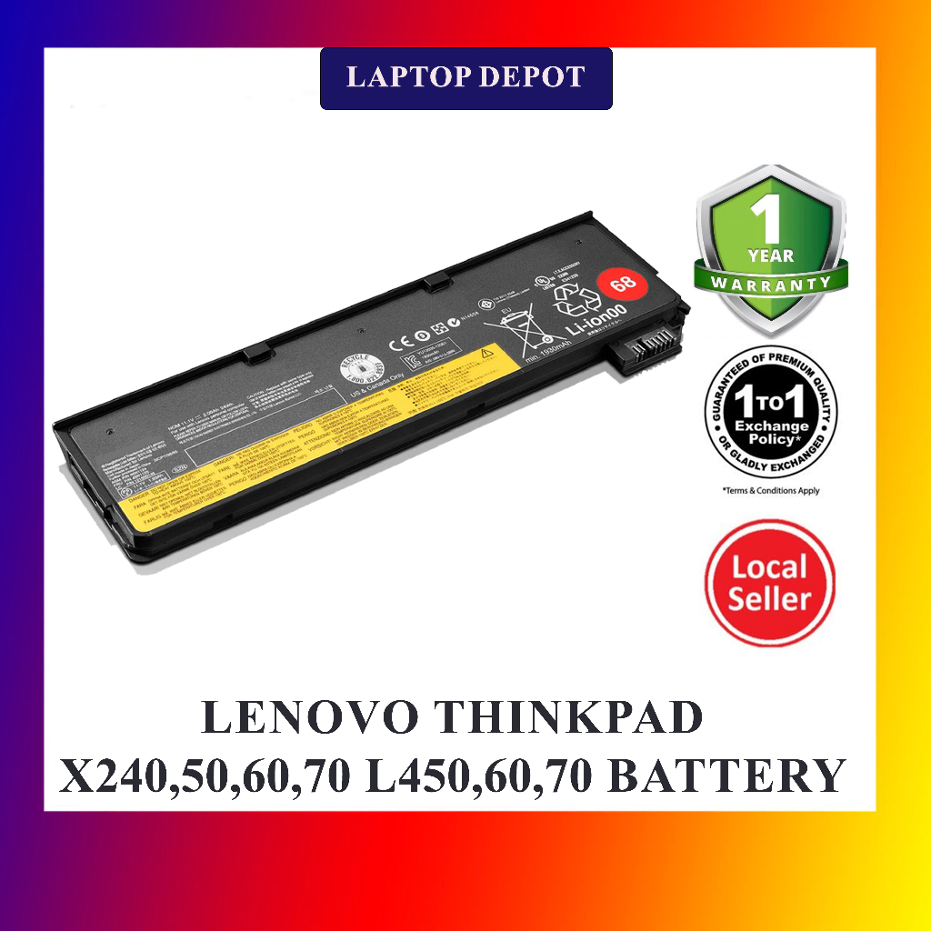 Lenovo Thinkpad X240 X250 X260 X270 L450 L460 L470 T440s T550s 45N1126 ...