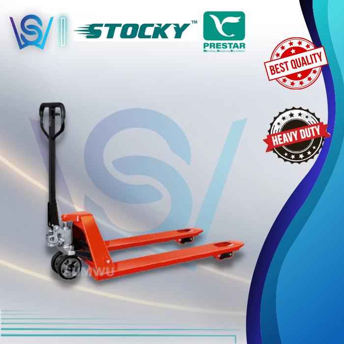 STOCKY PALLET TRUCK 3.0T 27'"x48'' Heavy Duty Fork lift Jack Trolley ...