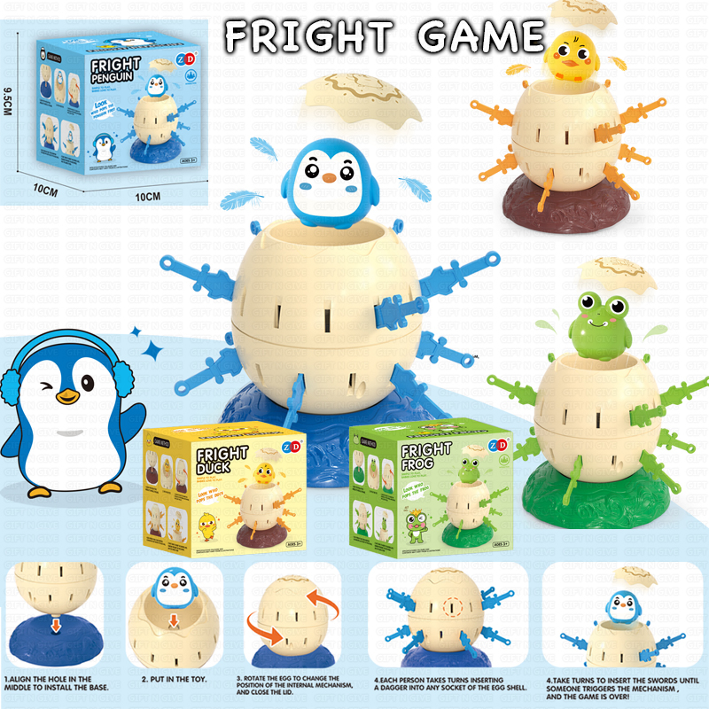 Kids Board Game Party Family Tabletop Games Educational Toy Duck Frog ...
