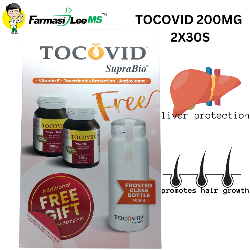 Hovid Tocovid Suprabio 200mg 30sx2 (EXP 07/2025) | Shopee Malaysia