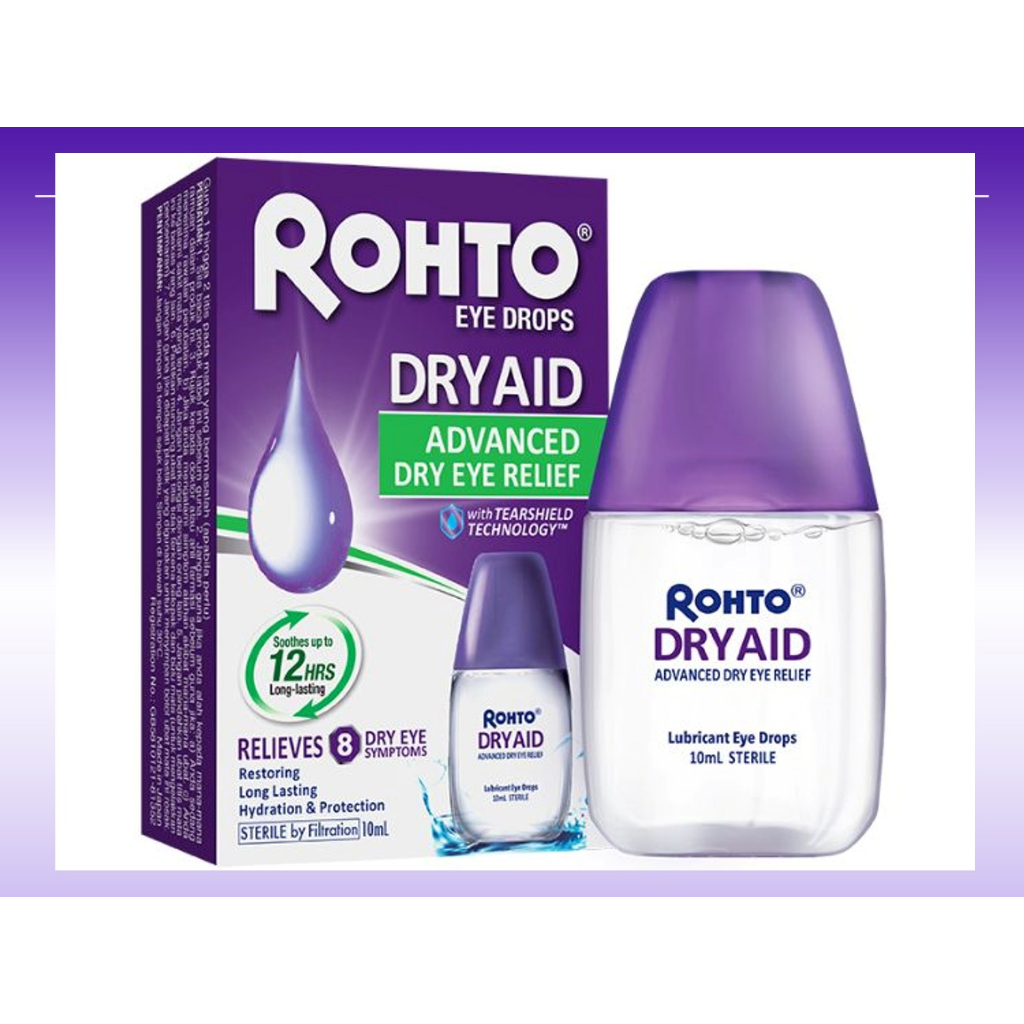 ROHTO - ADVANCED DRY EYE RELIEF : DRY AID ((10ML)) | Shopee Malaysia