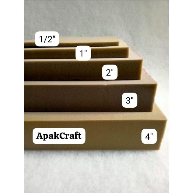 Span Kusyen Sponge Cushion PU Foam Upholstery | Shopee Malaysia