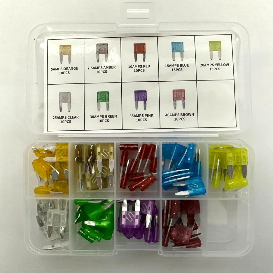 306pcs Car Fuse Set Kereta Fius Motor Motorcycle Fuse Car Mini Fuse Standard Fuse Low Profile ...