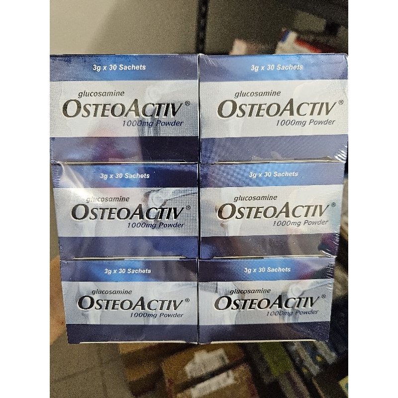 OSTEO ACTIV GLUCOSAMINE POWDER 1000MG (1box 30 sachet) | Shopee Malaysia