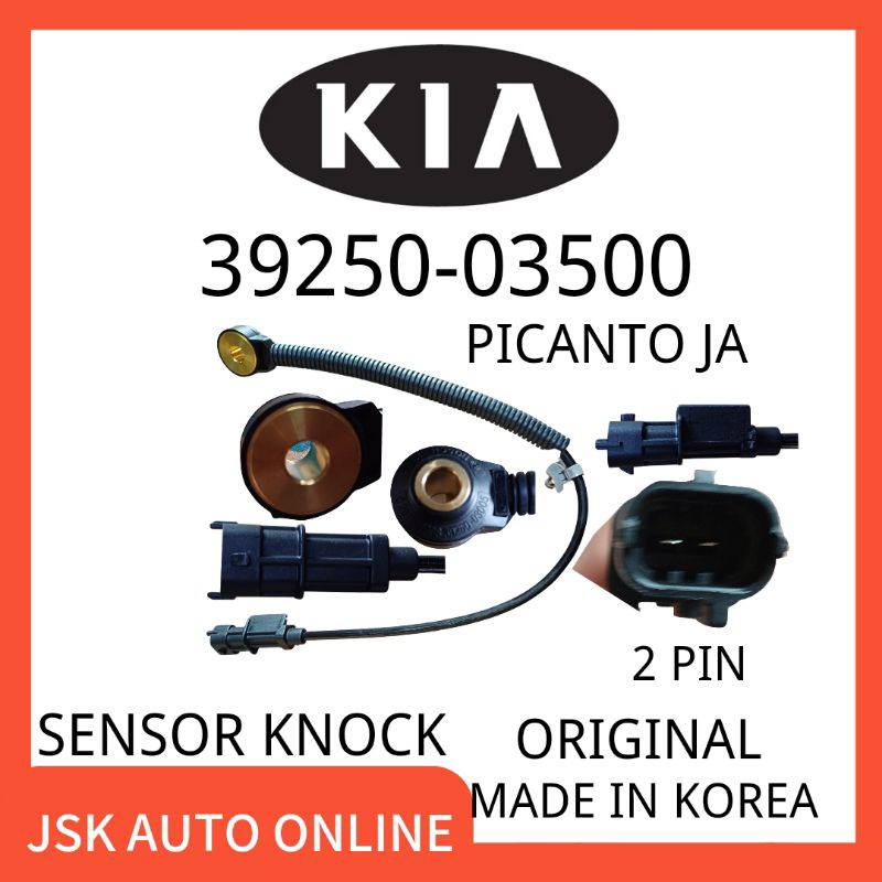 SENSOR KNOCK KIA 39250 -03005 (2 PIN) PICANTO JA 100% ORIGINAL MADE IN ...
