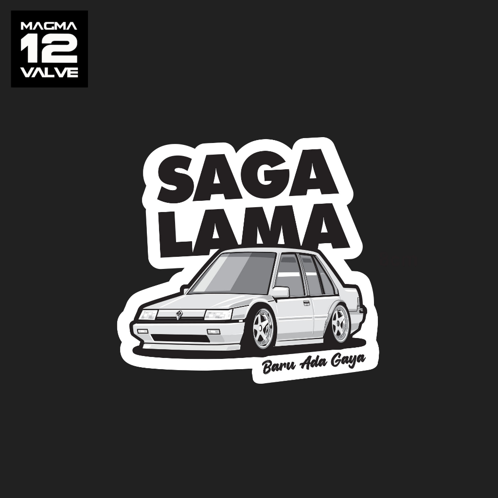 Sticker - Saga Lama Baru Ada gaya | Shopee Malaysia