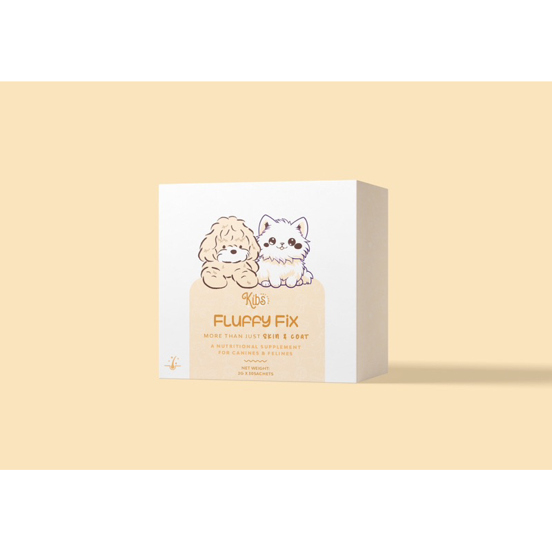 Fluffy Fix- Skin & Coat, immune and digestion supplement for dogs and ...