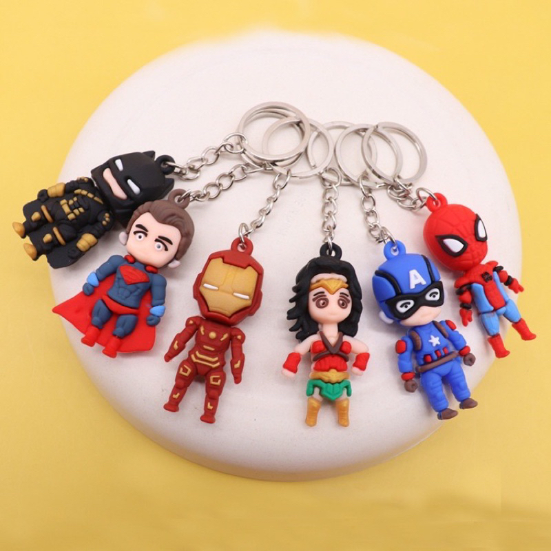 Marvel Avengers Keychain Captain America Key Ring For Free Gift ...