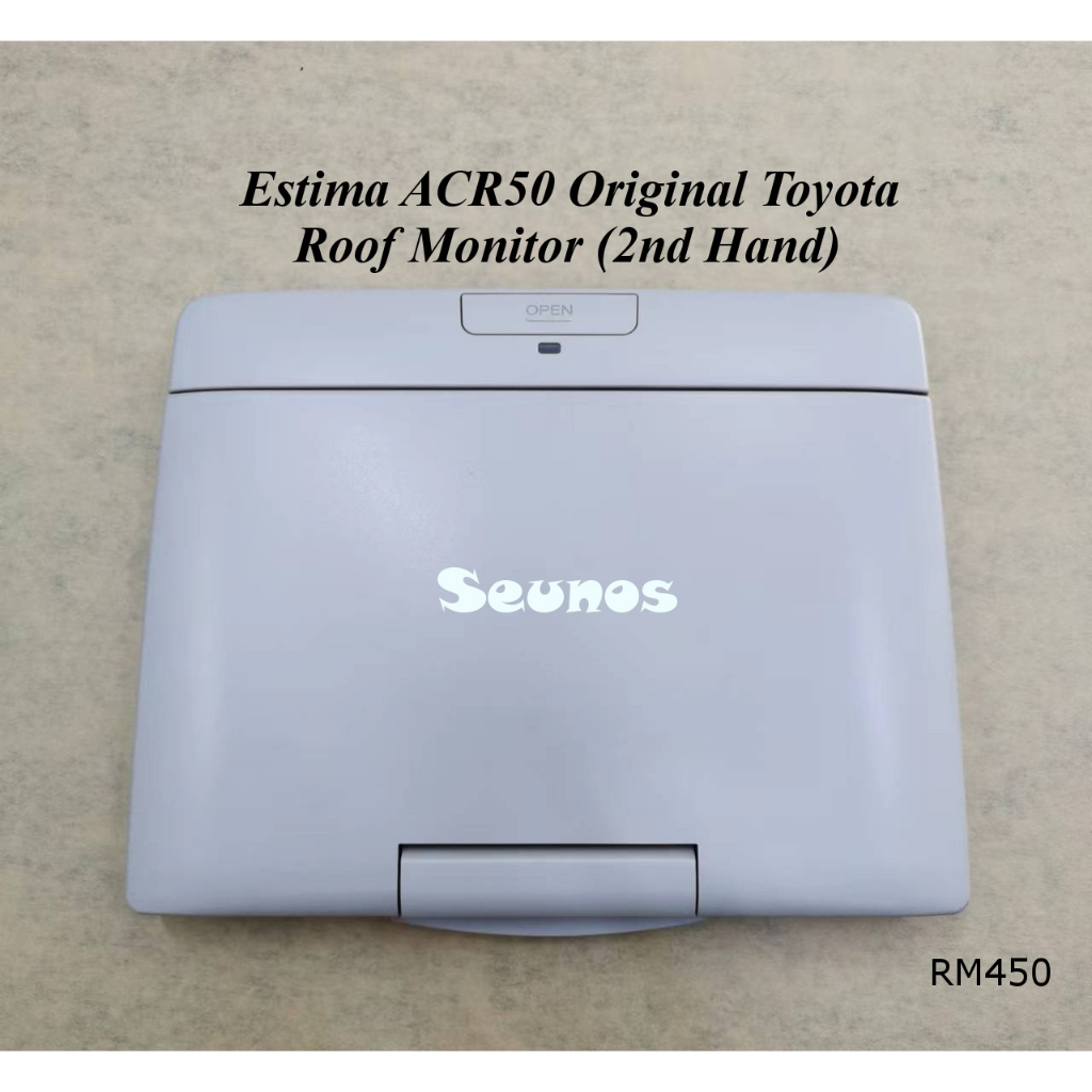 Pre Loved Original Toyota Estima ACR50 Roof Monitor (2nd Hand / Used ...
