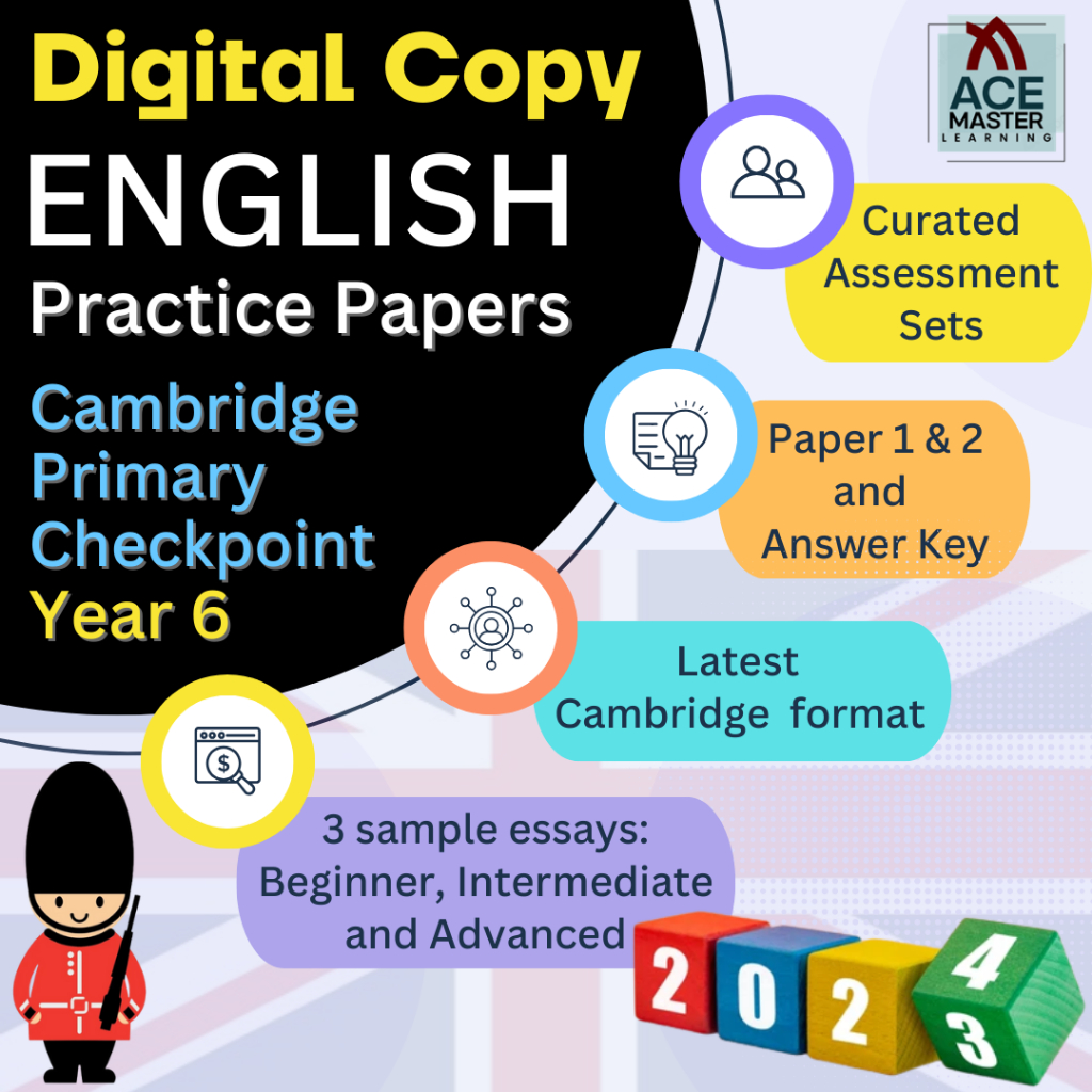 💡[Set 9 - Set 12] Cambridge Primary Year 6 Checkpoint English Paper 1 & 2 Assessment Practice ...