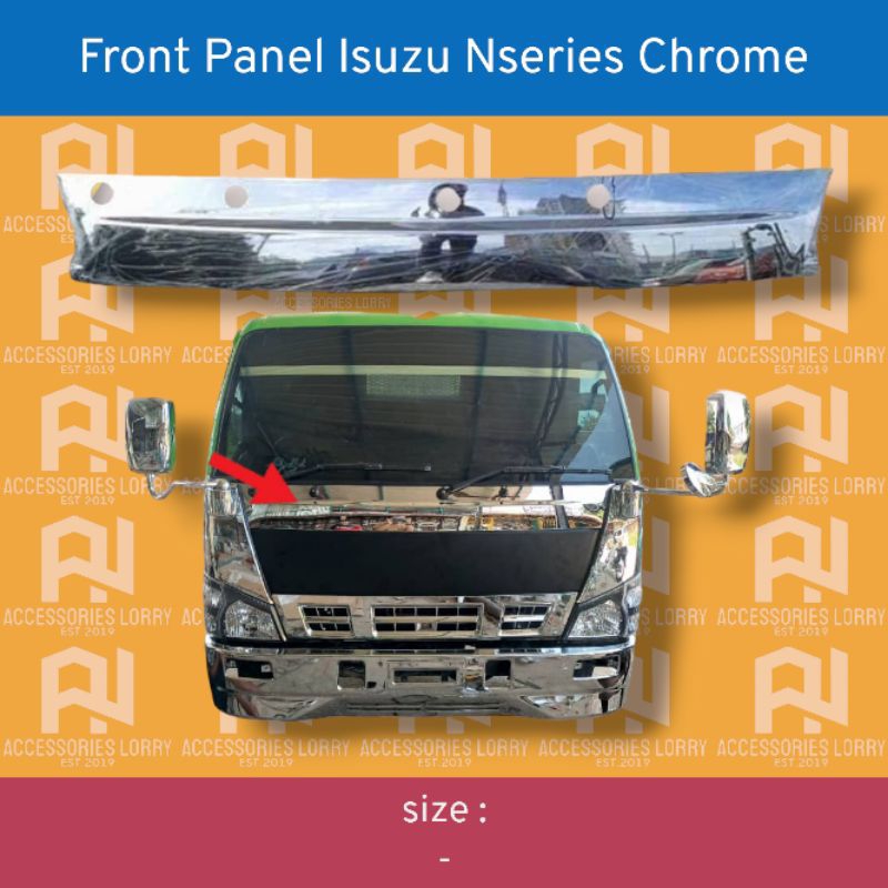 Front Panel 1tan Isuzu Nseries Chrome | Shopee Malaysia
