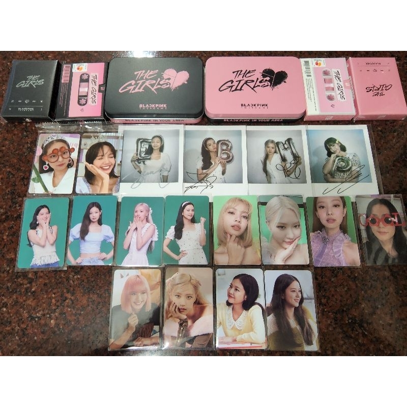Blackpink The Game OST The Girls BPTG POB Weverse YG Synnara Ktown4u K4 Makestar Photocard jisoo ...