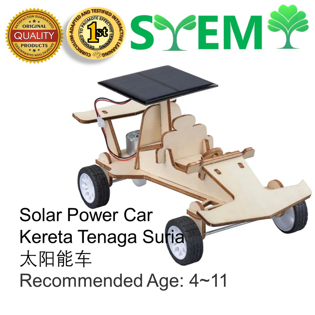 DIY Solar Power Car / Kereta Tenaga Suria / 太阳能车 STEAM/STEM MASSIVE ...
