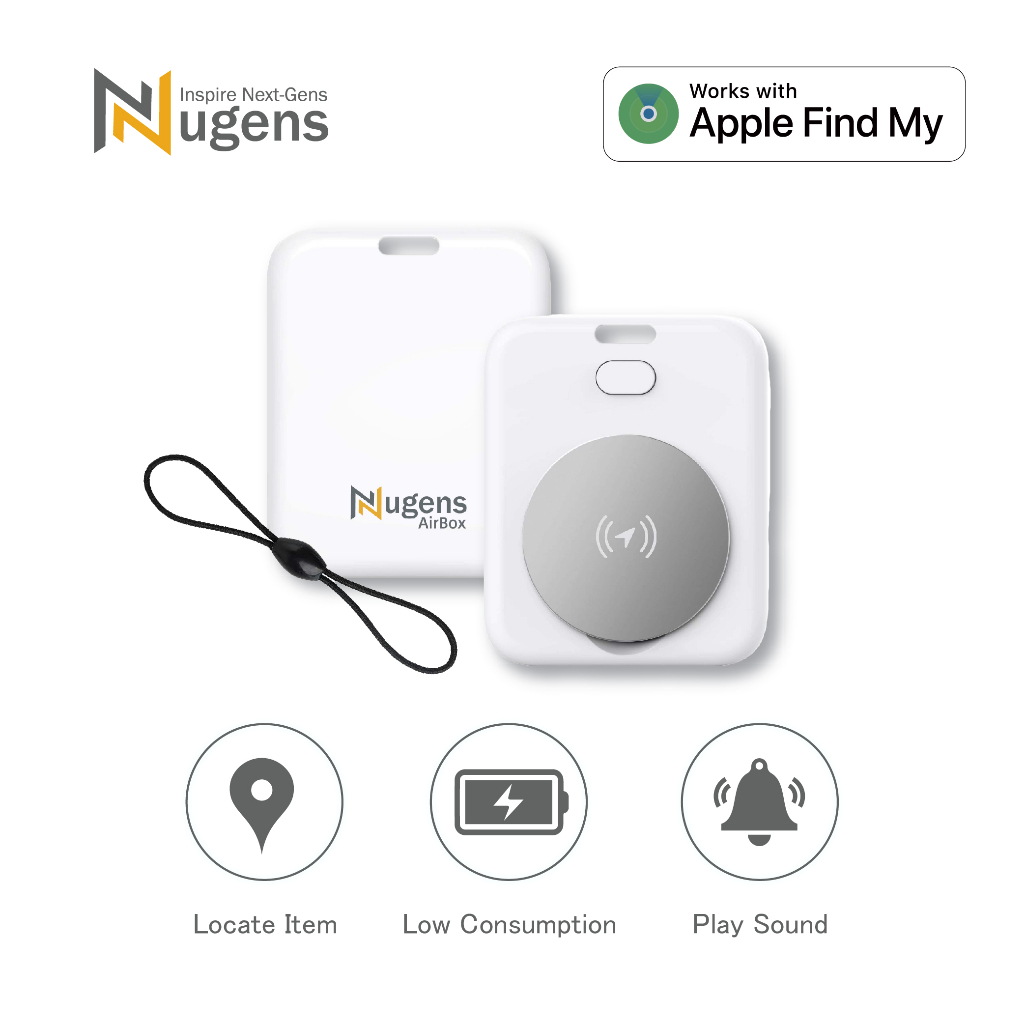 NuTag AirBox Item Tracker Smart Tracker Mini Anti-Lost Track Device ...