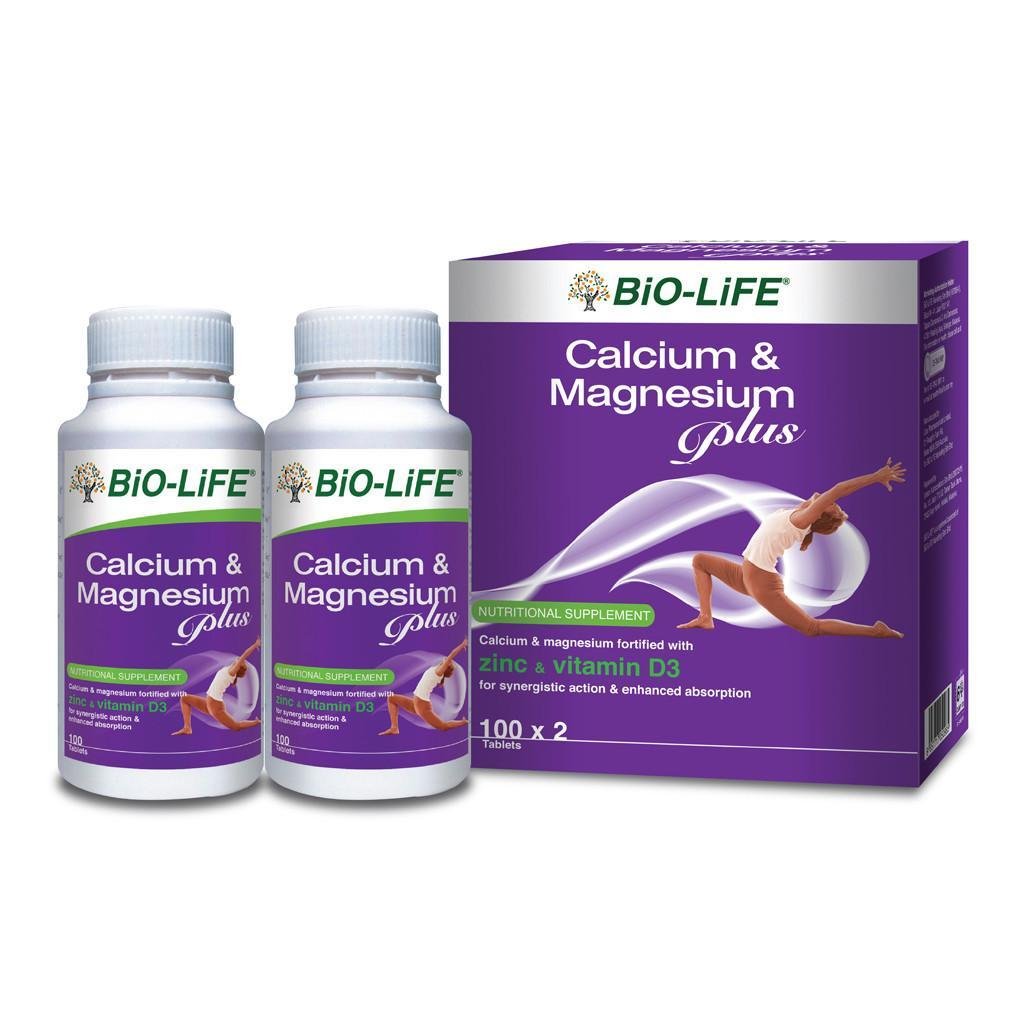 Bio Life Calcium + Magnesium Plus 2x30'S/2x100'S | Shopee Malaysia