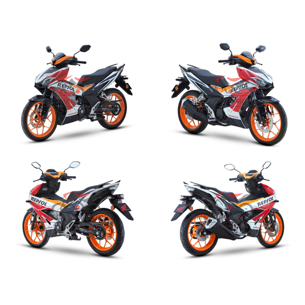 Honda Original RSX Repsol Edition Cover Set & Stripe ( 06900-K2P-M40ZA ...