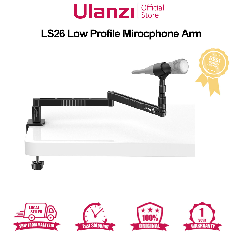 Ulanzi LS26 Low Profile Microphone Arm 2991 | Shopee Malaysia