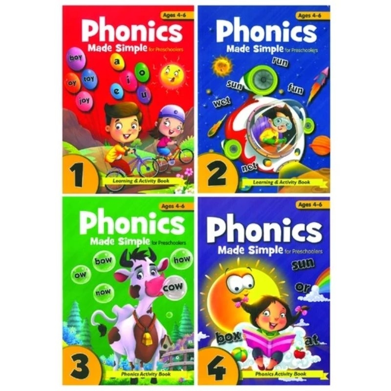 PHONICS MADE SIMPLE FOR PRESCHOOLER AGES 4 - 6 YEARS OLD | ENGLISH FOR ...