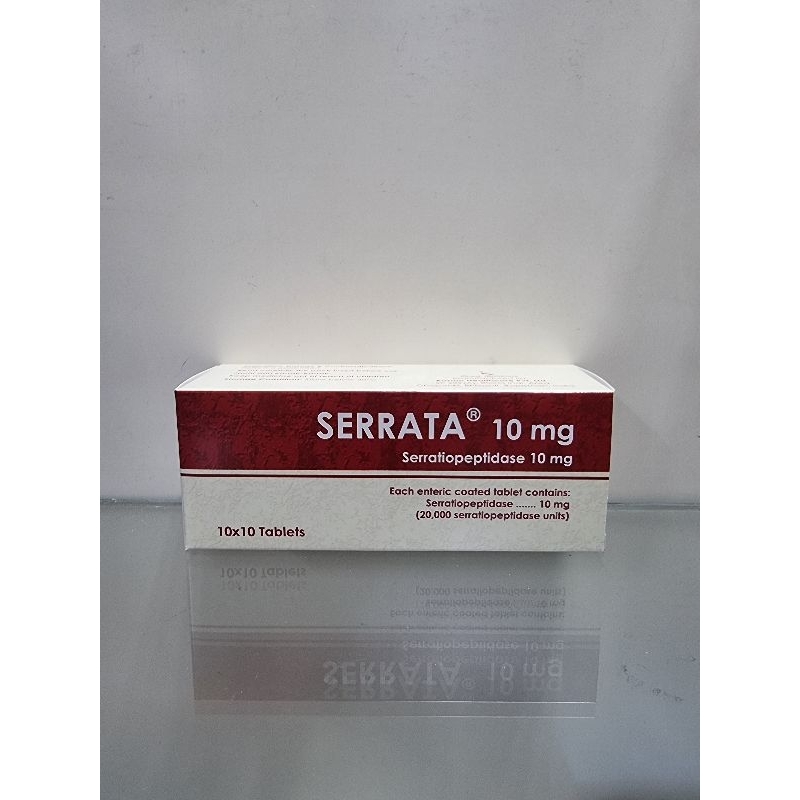 Serrata 10mg 100 tablets | Shopee Malaysia