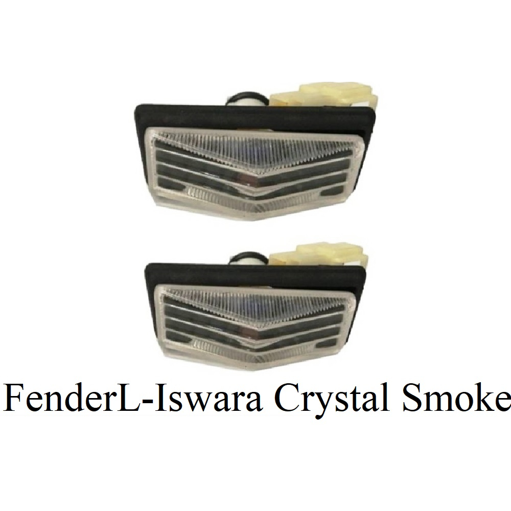 Iswara Crystal Fender Lamp (Smoke) (Set) | Shopee Malaysia