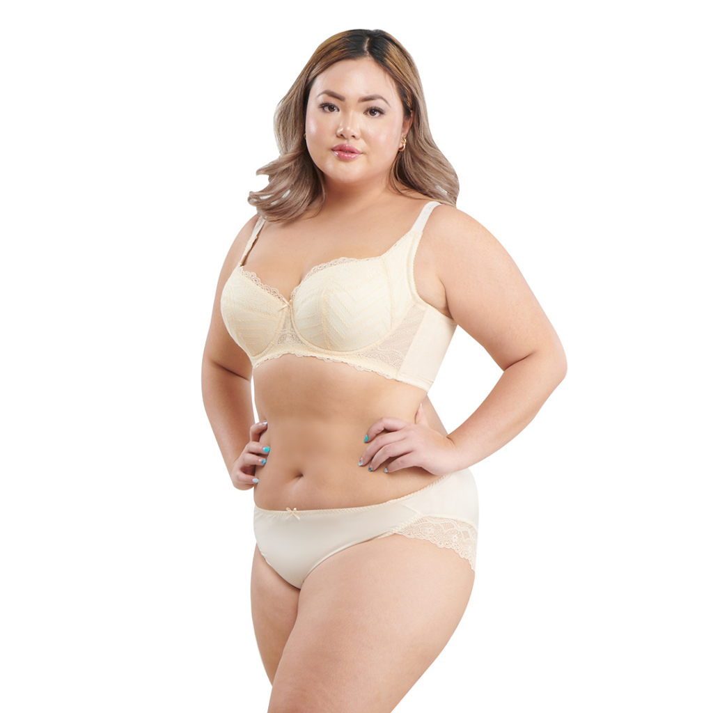 XIXILI Ramona 360 Lace Contour Demi Bra | Shopee Malaysia