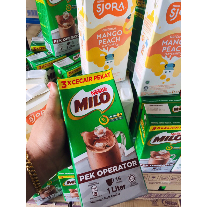 PATI MILO / MILO CONCENTRATE 1 LITER ORiGINAL | Shopee Malaysia