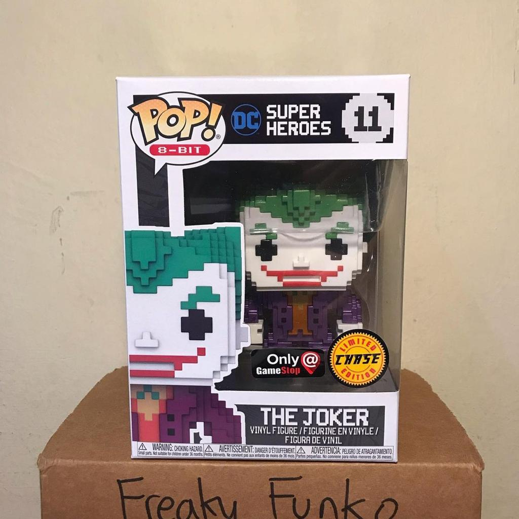 Funko Pop The Joker 8 Bit Dc Batman Chase (Gamestop exclusive) | Shopee ...
