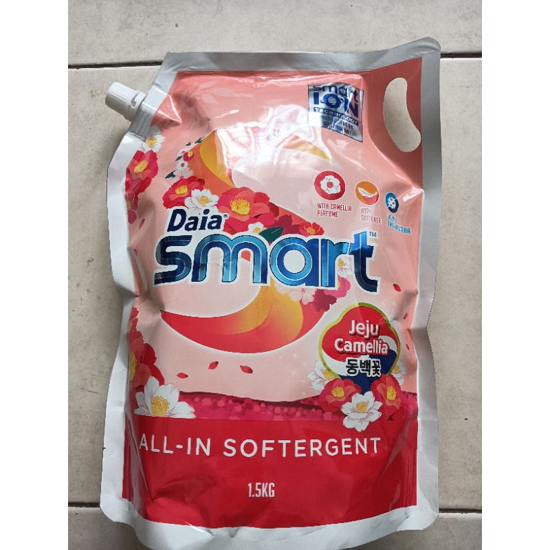 Daia smart detergent refill pack -1.5kg (jeju camellia) | Shopee Malaysia