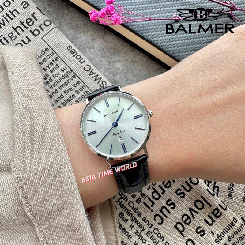 [Original] Balmer 1001L SS-15 Elegance Sapphire Women's Watch with ...
