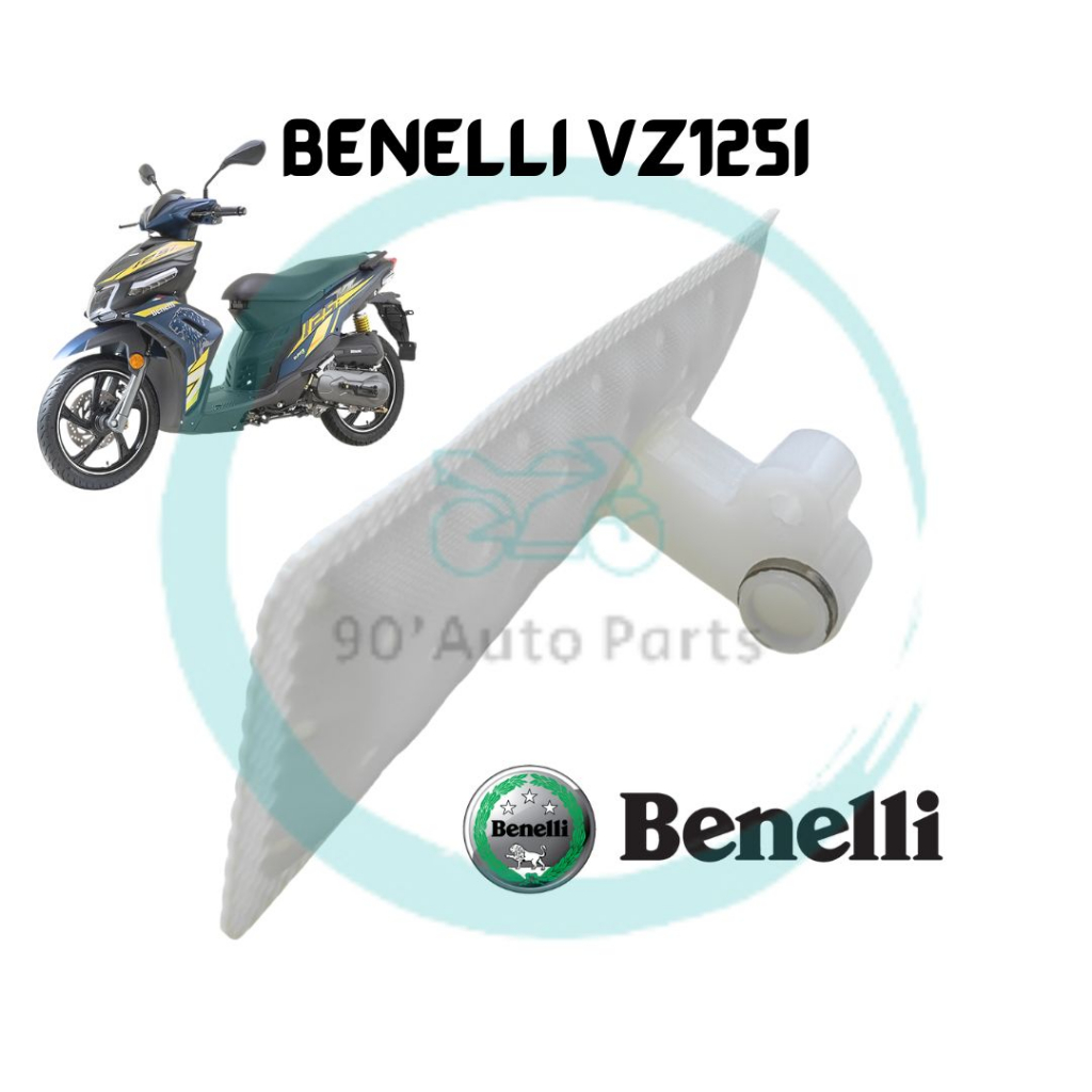 BENELLI MOTOR SCOOTER VZ125I VZ125 FUEL PUMP FILTER ORIGINAL A CLASS ...