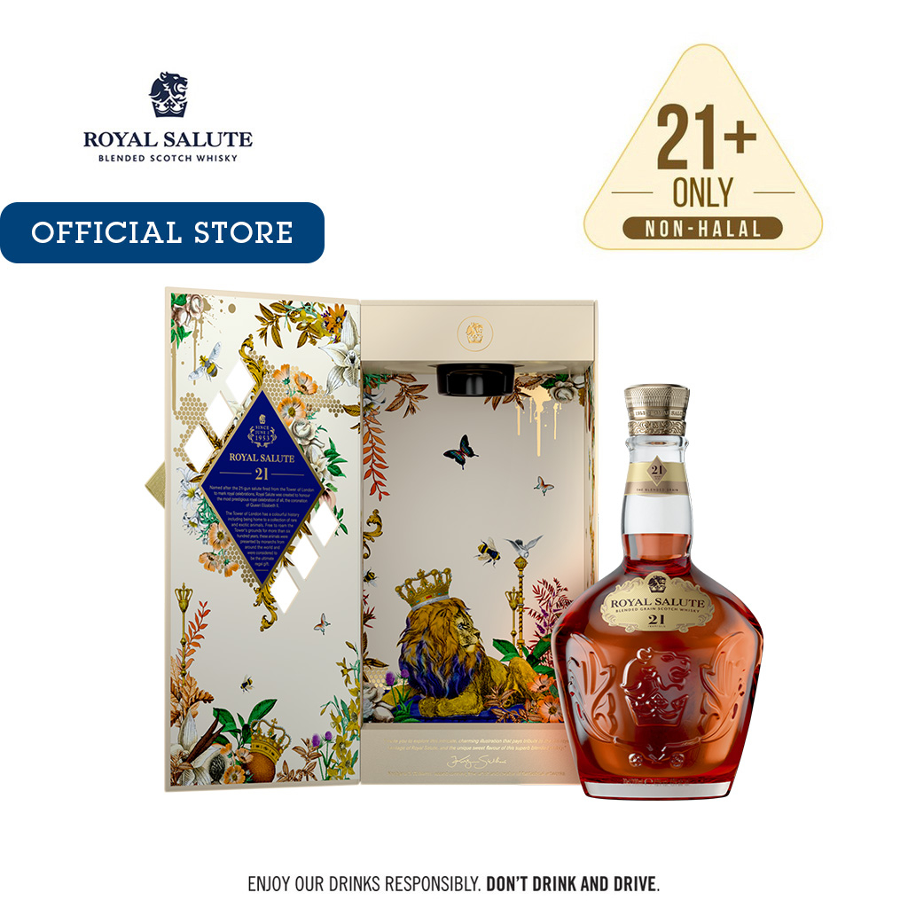 Royal Salute 21 Years Old Blended Scotch Whisky Blended Grain (700ml) | Shopee Malaysia