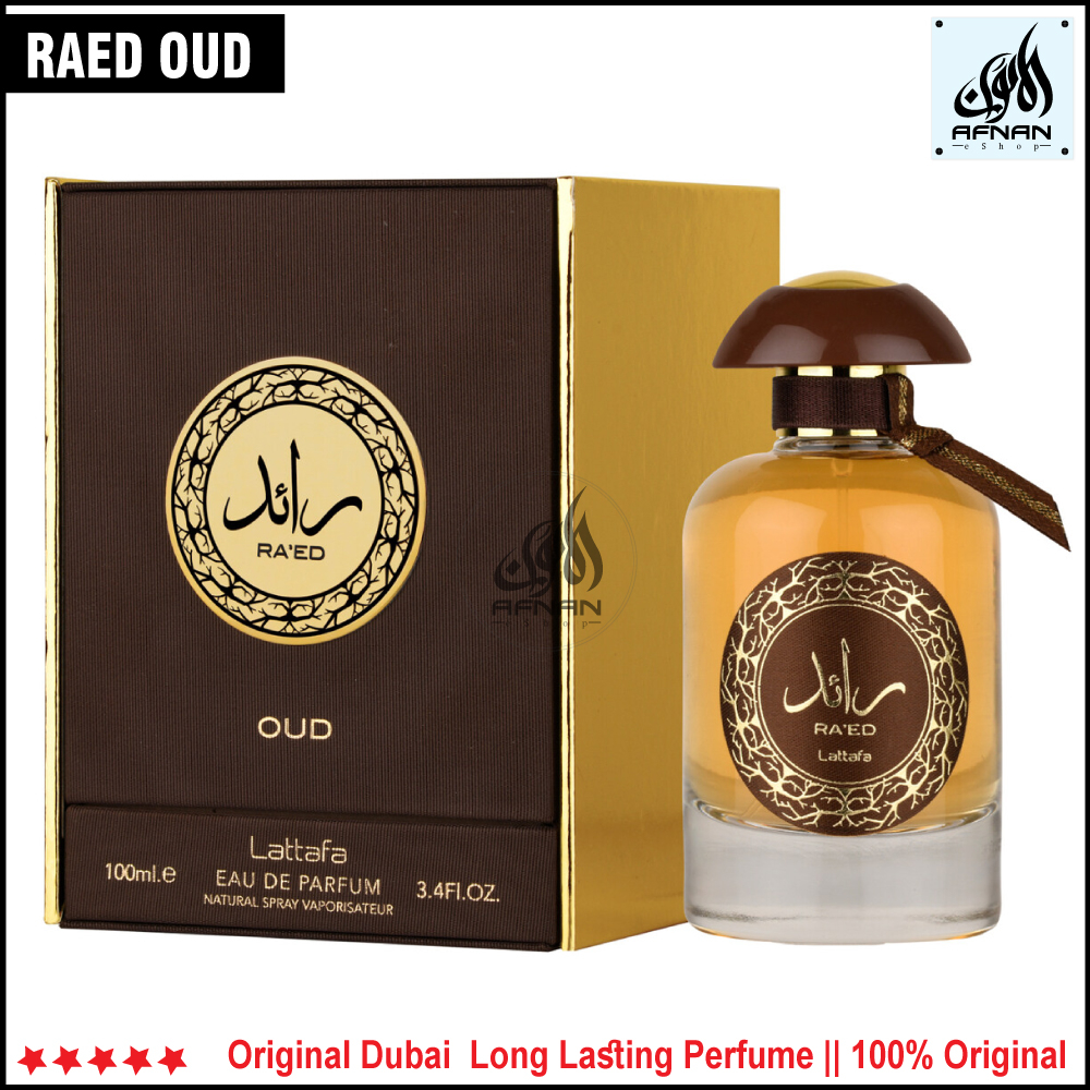 RAED OUD By Lattafa for Men & Women Unisex Perfume 100ml Eau De Parfum ...