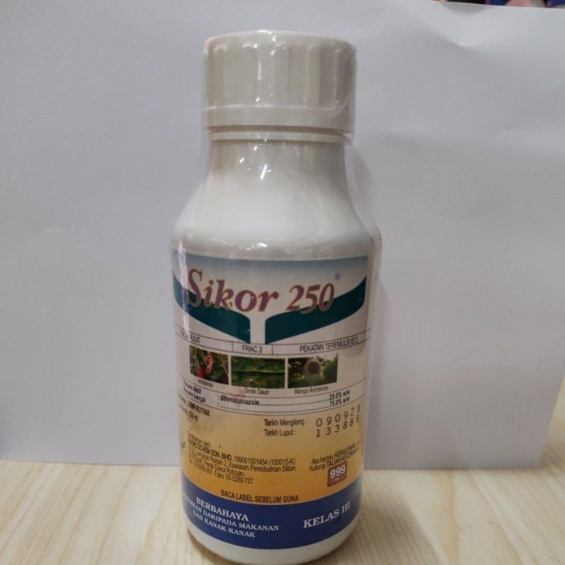 Sikor 250 Farmcochem Difenoconazole 25.0% Racun Kulat Durian | Shopee ...