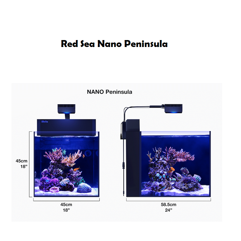 [NEW] Red Sea Max Nano G2 Peninsula Aquarium AIO Set (45 x 58.5 x 45cm ...