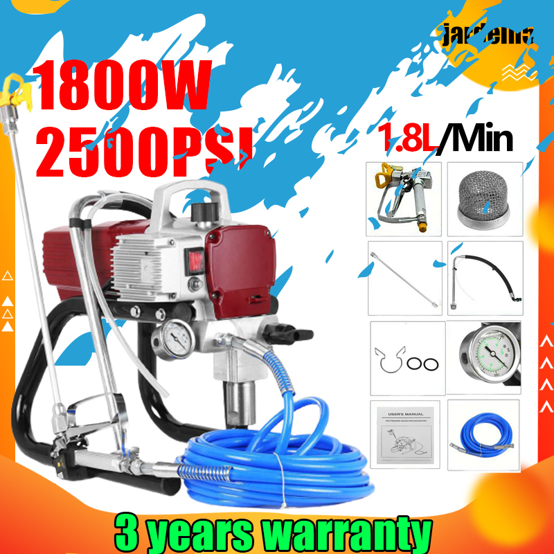 3 Year Warranty🔥Airless Paint Sprayer/mesin spray cat rumah/High ...
