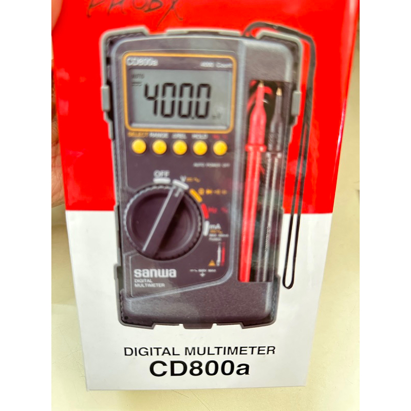 SANWA CD800A Digital Multimeter (Japan Best Selling Multi Meter Tester ...