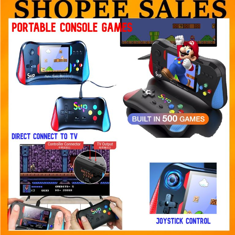 #Readystock 500 Classic Gamesboy 3.5 Inch LCD Screen Mini Gameboy Retro ...