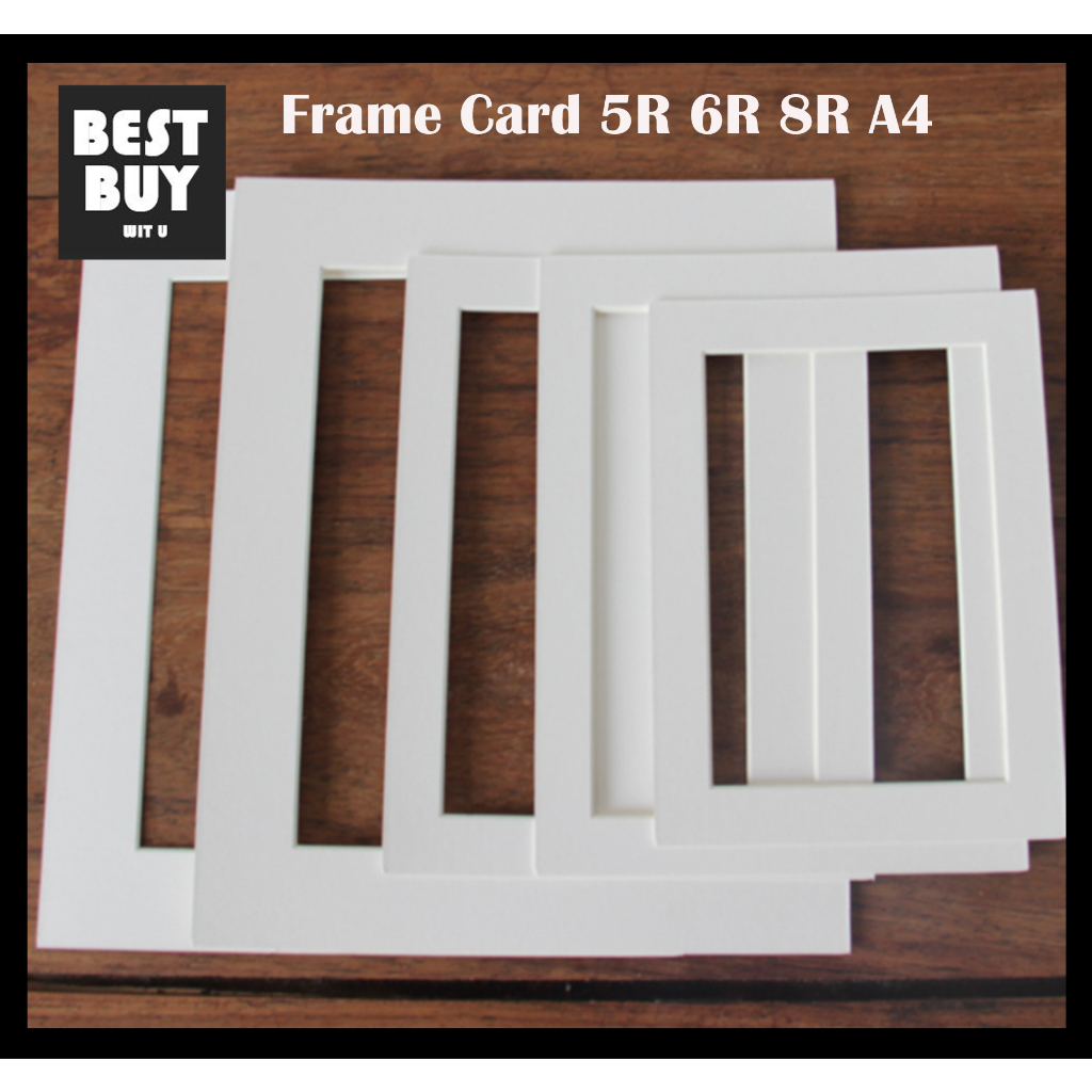 Kad frame Frame Card 5R 6R 8R A4 A3 Decorate photos | Shopee Malaysia
