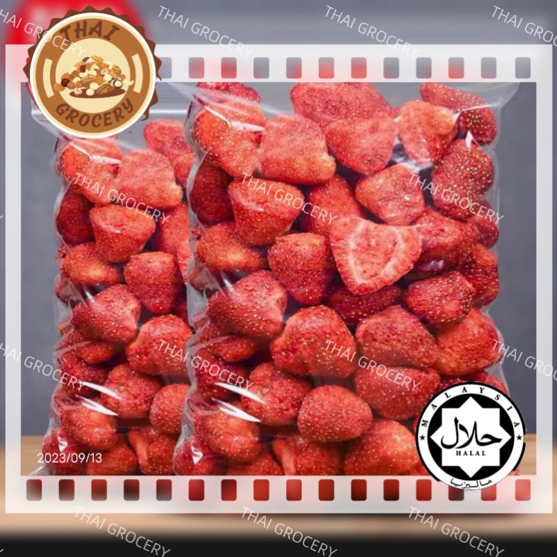 🔥🔥HALAL Freeze Dried Strawberry Kering Halal Healthy Snacks Diet Snack ... 🔥🔥HALAL Freeze Dried Strawberry Kering Halal Healthy Snacks Diet Snack ...