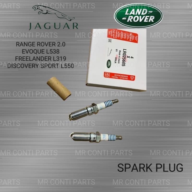 (100% ORIGINAL) SPARK PLUG SET 2.0 EVOQUE DISCOVERY SPORT FREELANDER 2 ...