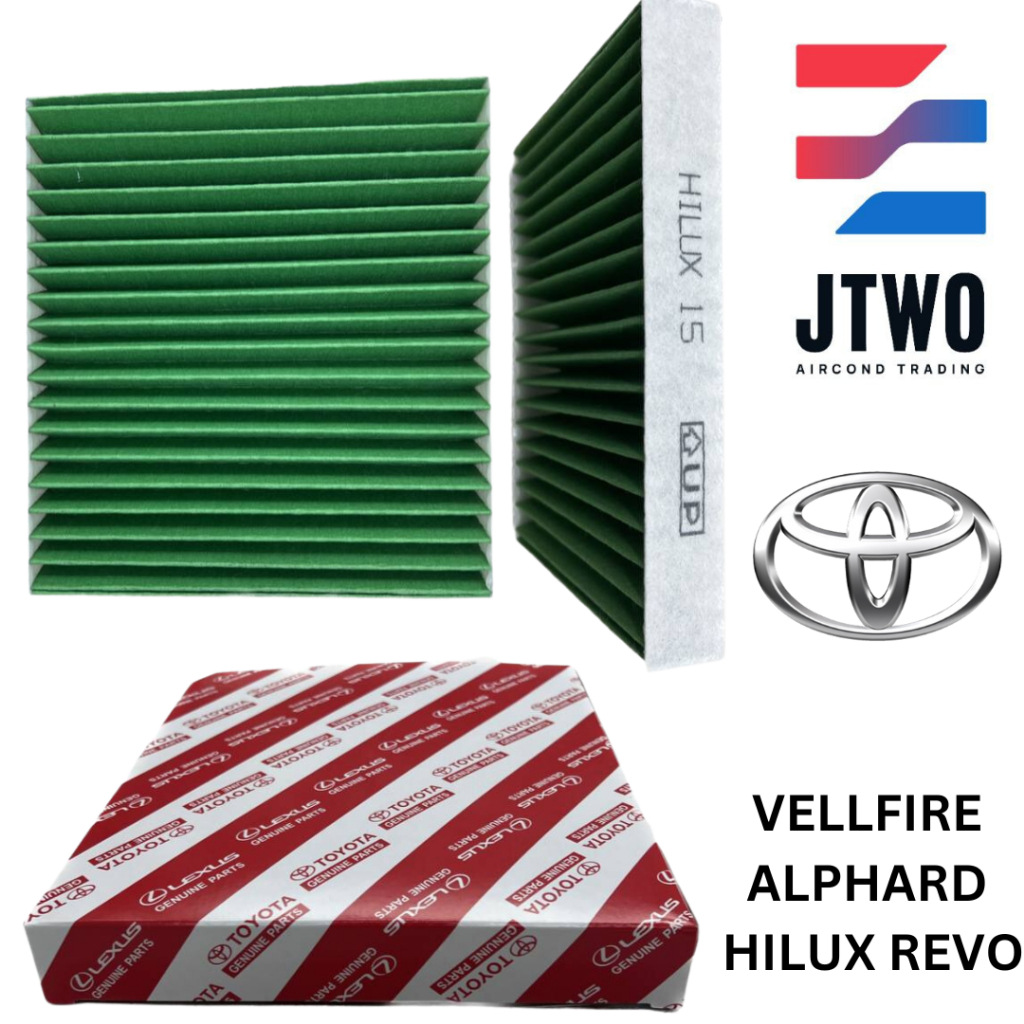 🚩ORIGINAL TOYOTA 🚩 CARBON CABIN AIR FILTER TOYOTA HILUX REVO 2016 ...
