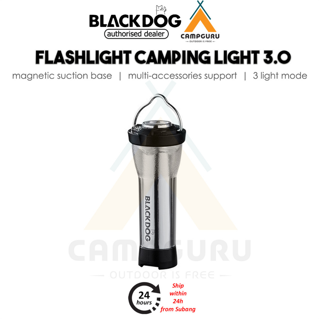 Blackdog Lighthouse 3.0 Camping Flashlight Lantern USB Charging LED ...