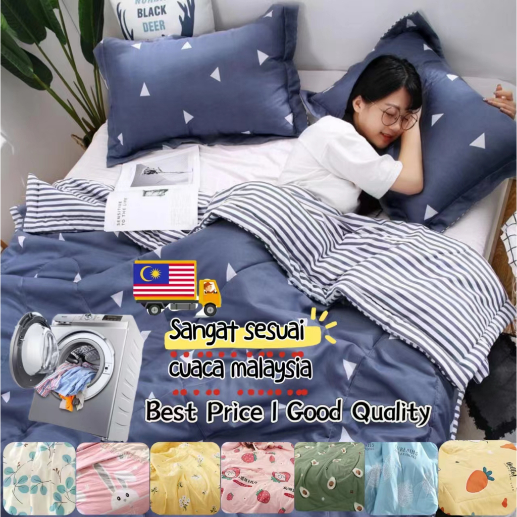 READY STOCK💥Cartoon Blanket/Selimut Cartoon/Comforter Single Queen King ...
