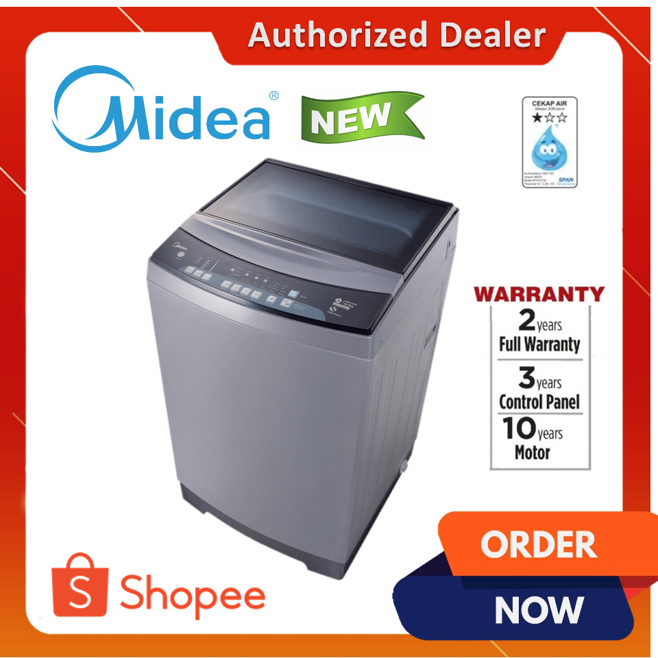 MIDEA 10.5KG / 12.5KG New Model FULLY AUTO WASHING MACHINE / HISENSE ...