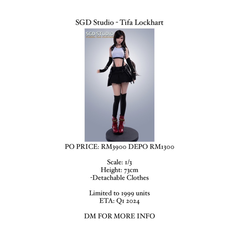 SGD Studio - Tifa Lockhart | Shopee Malaysia