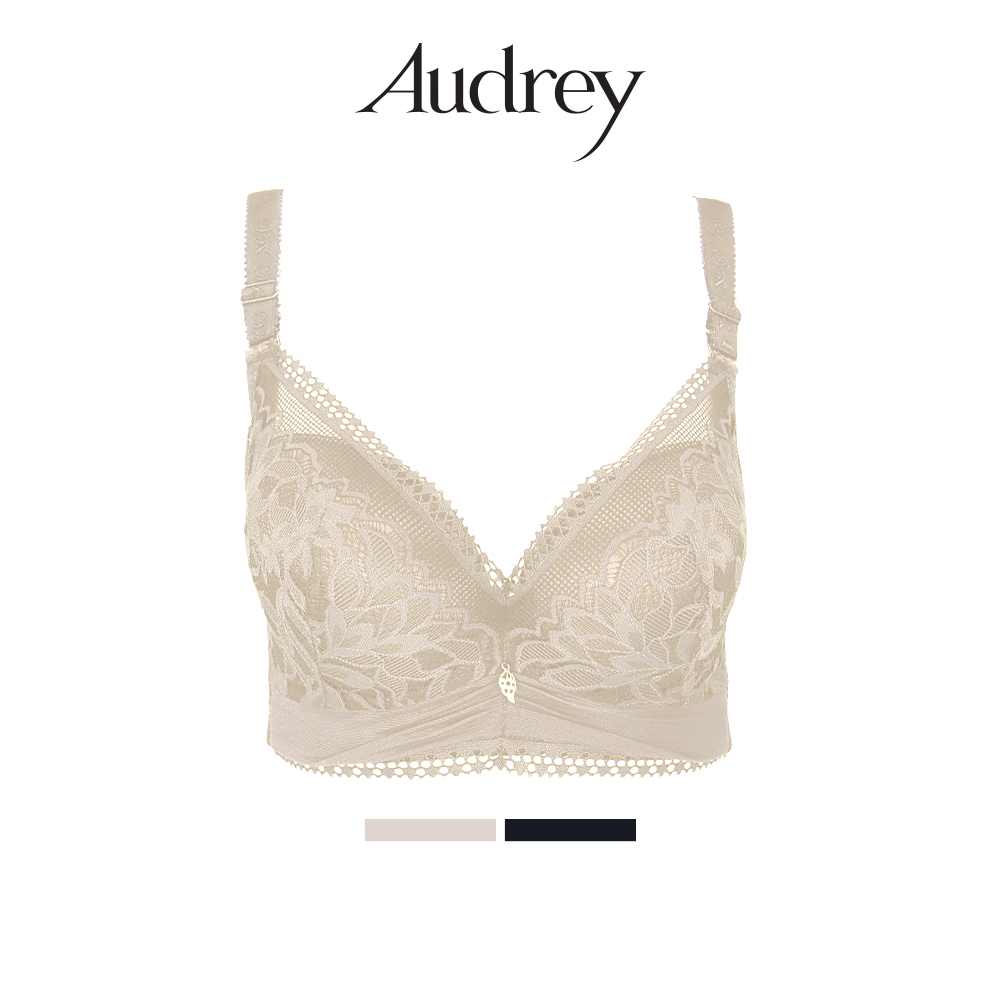 Audrey Style Wired 5/8 Moulded Push Up Fashion Bra - B Cup Size 73-8160 ...